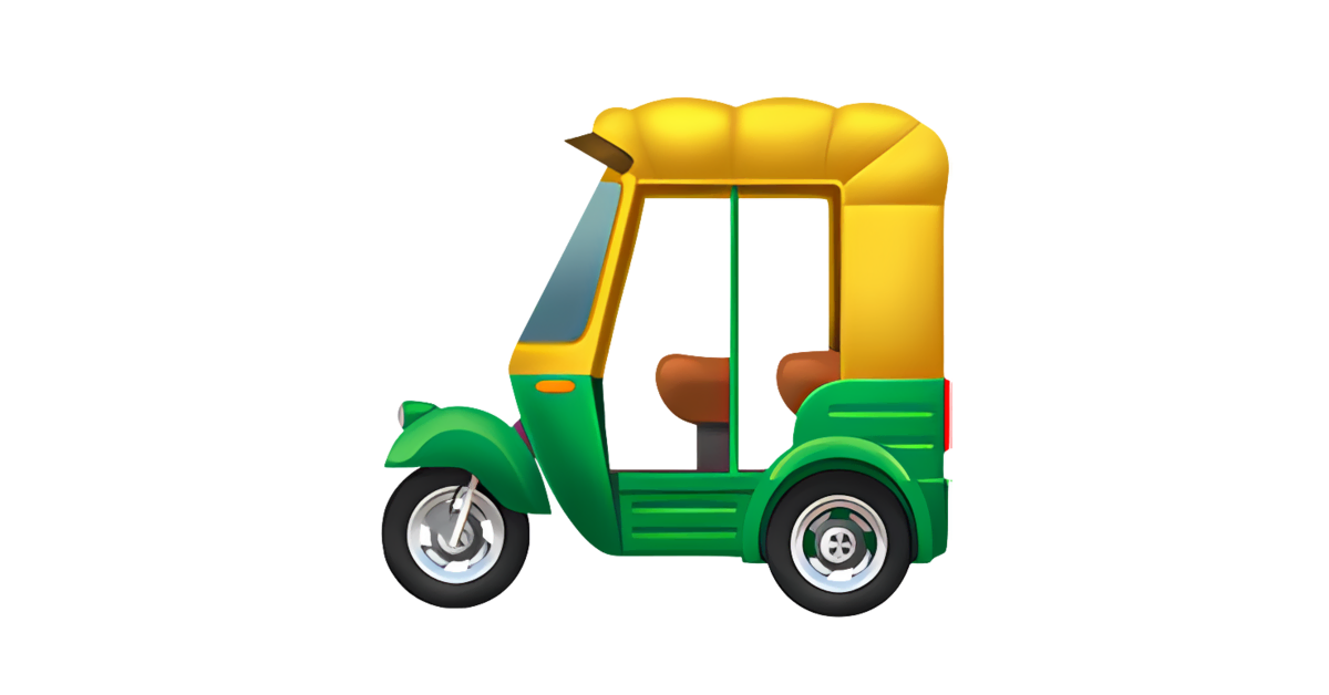🛺 Auto Rickshaw Emoji — Dictionary of Emoji, Copy & Paste