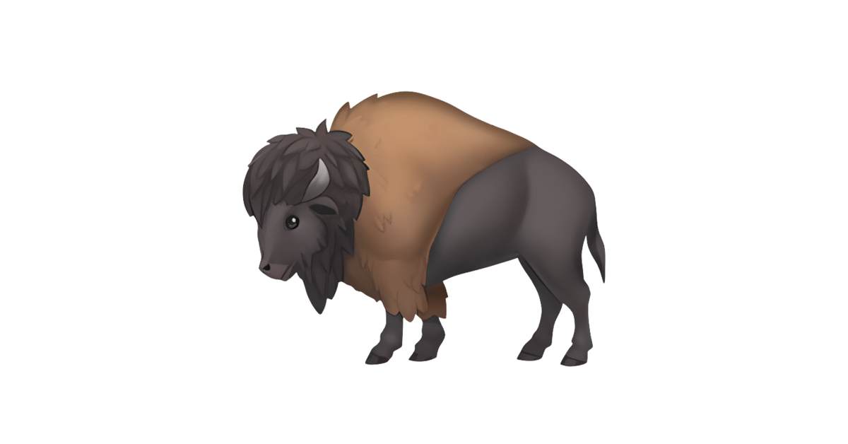 🦬 Bison — Emojis Wiki