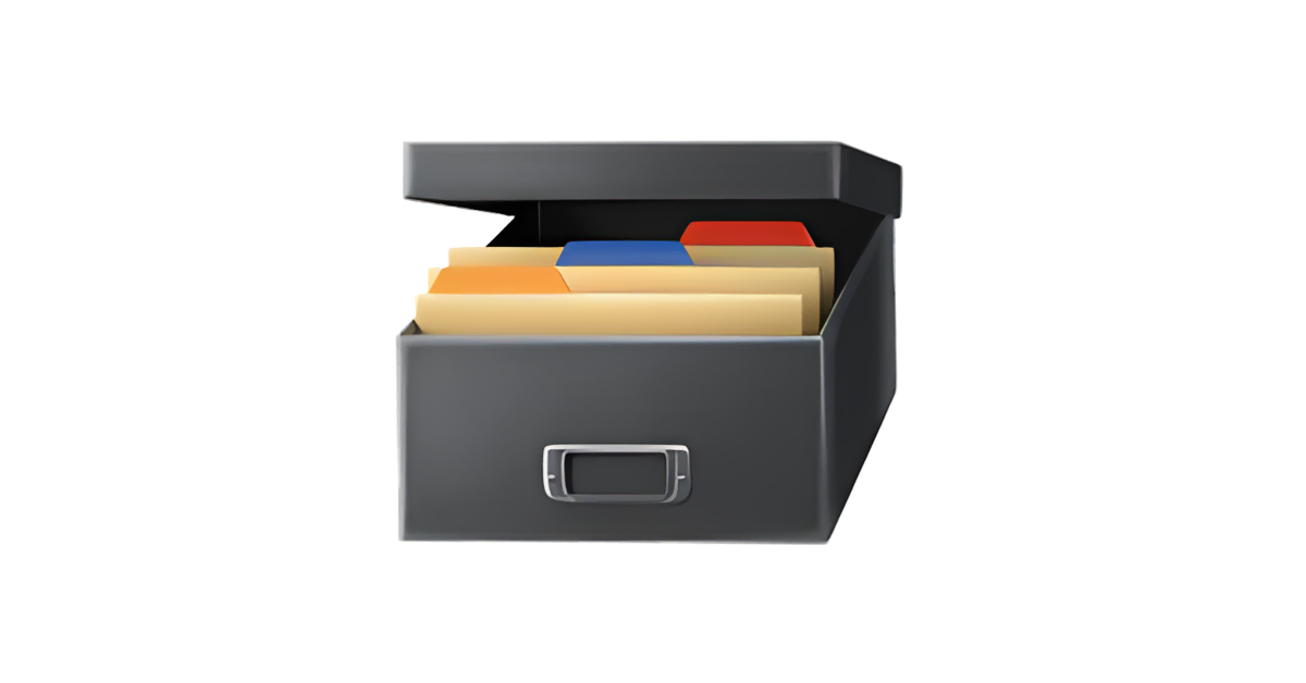🗃️ Card File Box Emoji — Meaning, Copy & Paste
