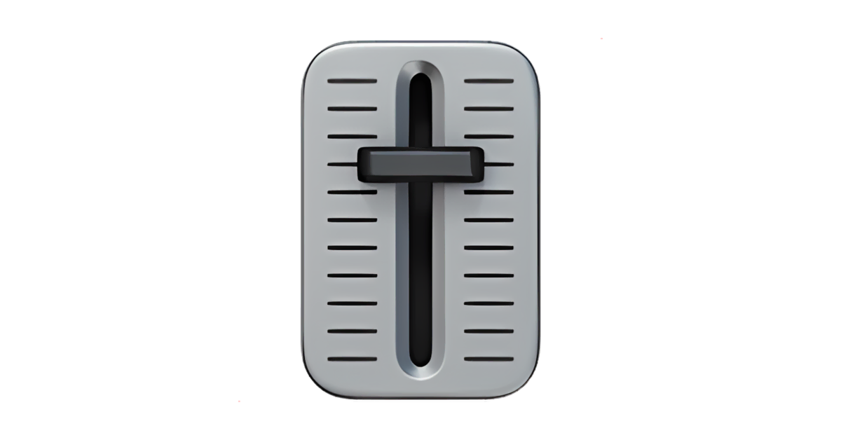 🎚️ Level Slider Emoji — Meaning, Copy & Paste