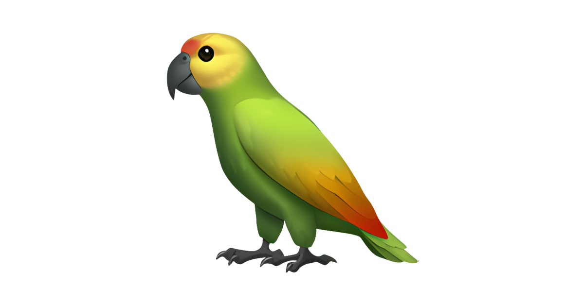 🦜 Parrot — Emojis Wiki