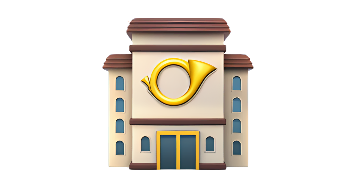 🏤 Post Office Emoji — Meaning, Copy & Paste