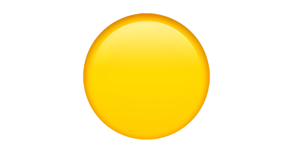  Yellow Circle Emoji Meanings Usage Copy