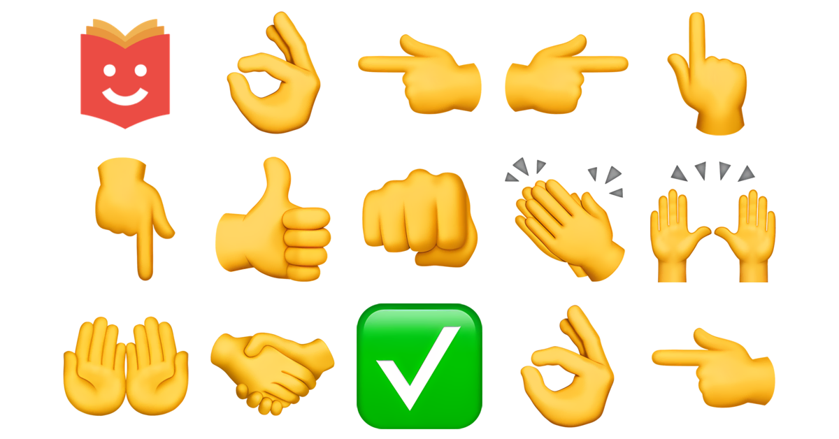 👍💯 Accept Emojis Collection 👌👈👉👆👇👍👊 — Copy & Paste!