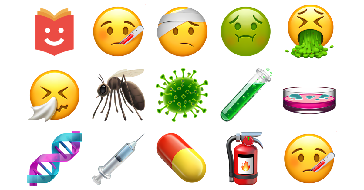 🦠🤢🤮 Bacteria Emojis Collection 🤒🤕🤢🤮🤧🦟🦠 — Copy & Paste!