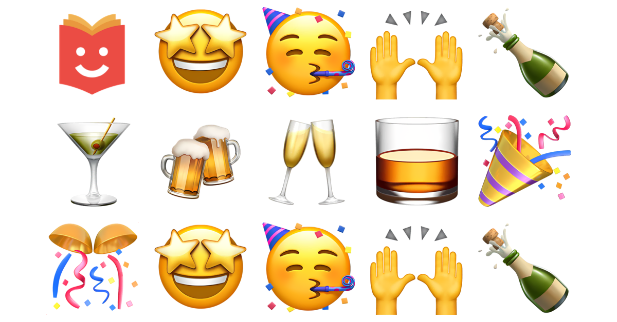 🥂🎉🎊 Cheers Emojis Collection 🤩🥳🙌🍾🍸🍻🥂 — Copy & Paste!