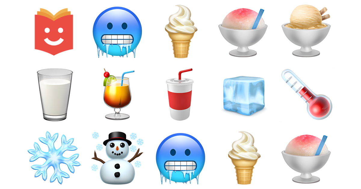☕️🥶 ️ Cold coffee Emojis Collection 🥶🍦🍧🍨🥛🍹🥤 — Copy & Paste!