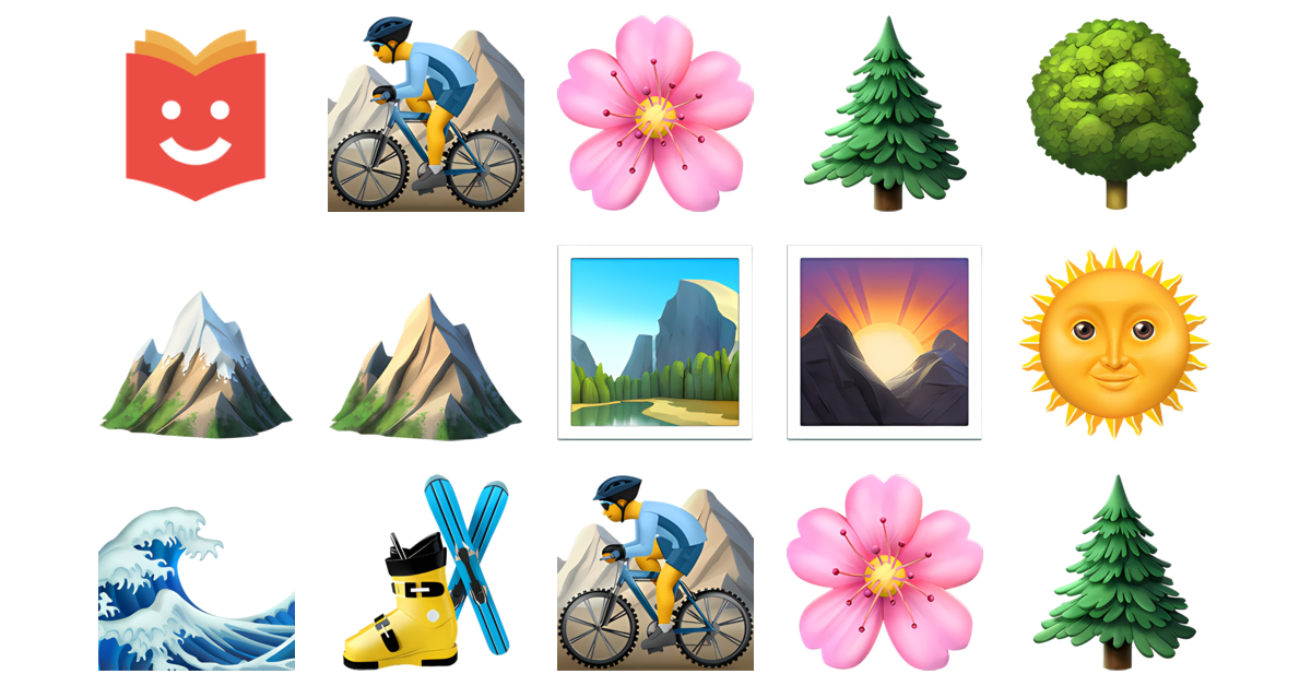 🏔️🌲🌄 Colorado Emojis Collection 🚵‍♂️🌸🌲🌳🏔️⛰️🏞️ — Copy & Paste!