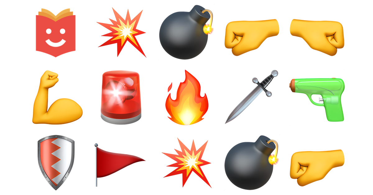 💪🔫💣 Combat Emojis Collection 💥💣🤛🤜💪🚨🔥 — Copy & Paste!