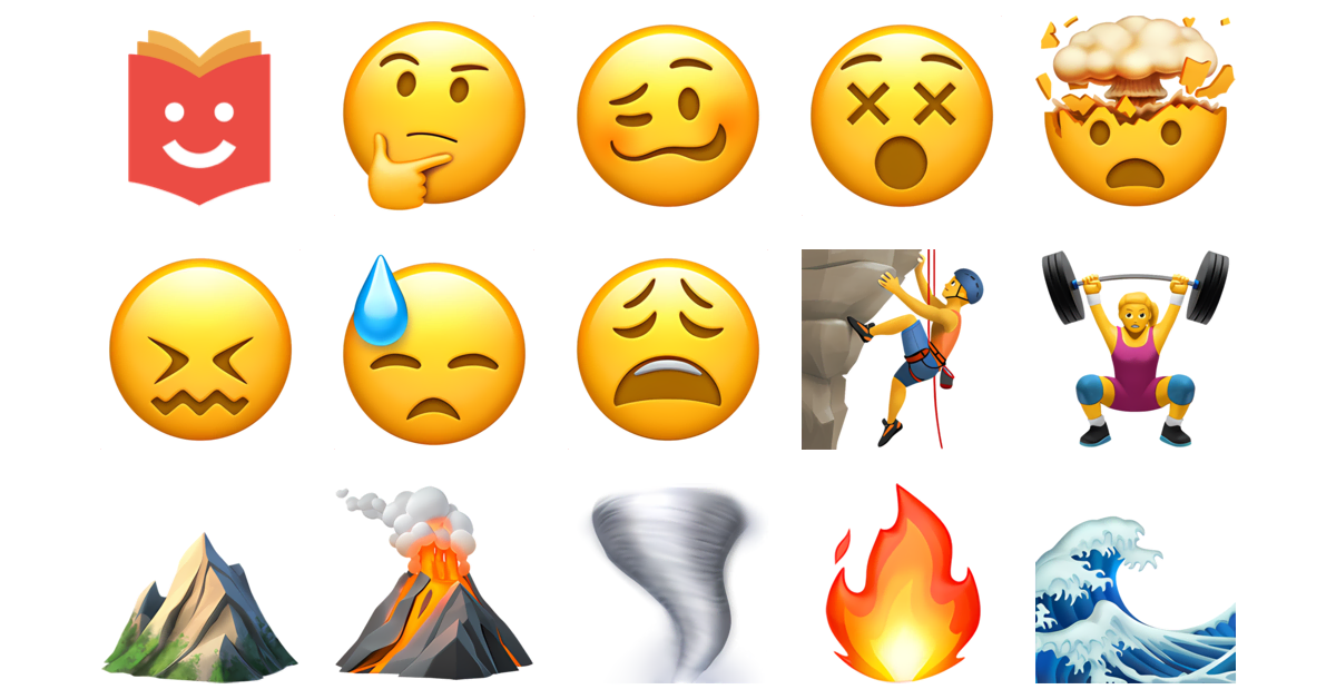 🤯💪🔥 Difficulty Emojis Collection 🤔🥴😵🤯😖😓😩 — Copy & Paste!