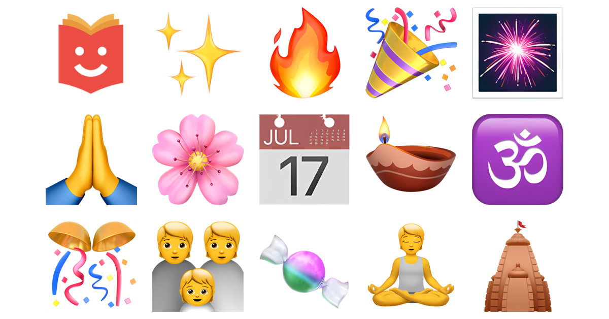 🪔 Diwali Emojis Collection 🎉🪔🧨🔥 — Copy & Paste!