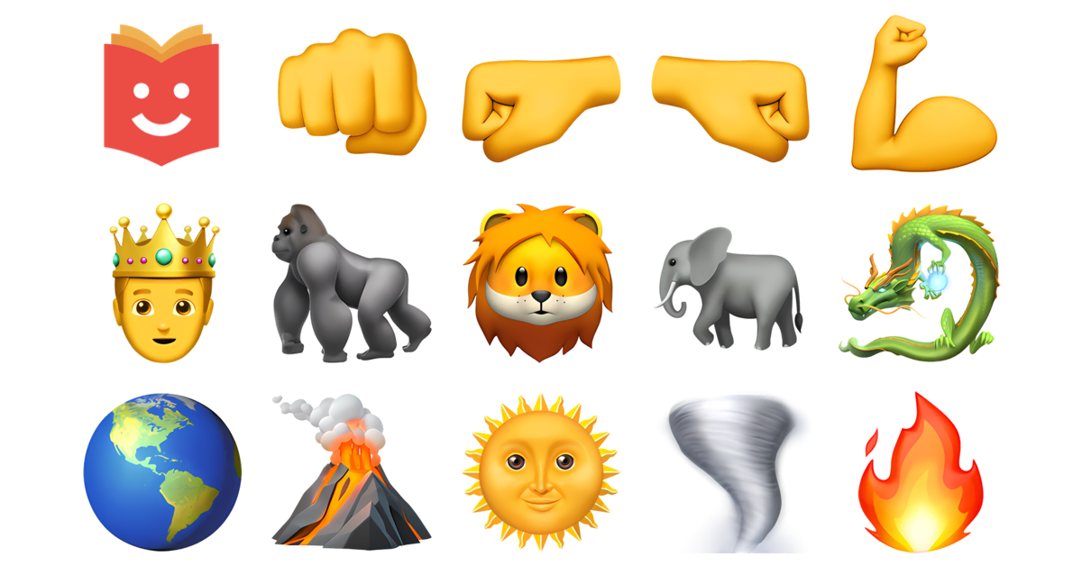 👑💪🔥 Dominant Emojis Collection 👊🤛🤜💪🤴🦍🦁 — Copy & Paste!