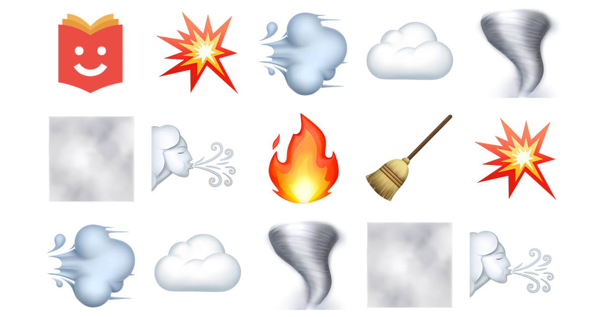 💨🧹🤎 Dust Emojis Collection 💥💨☁️🌪️🌫️🌬️🔥 — Copy & Paste!