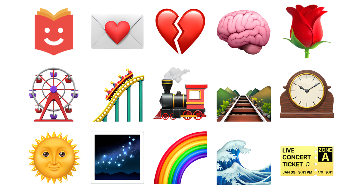 🧠💔🌈 Eternal Sunshine of the Spotless Mind Emojis — Copy & Paste!