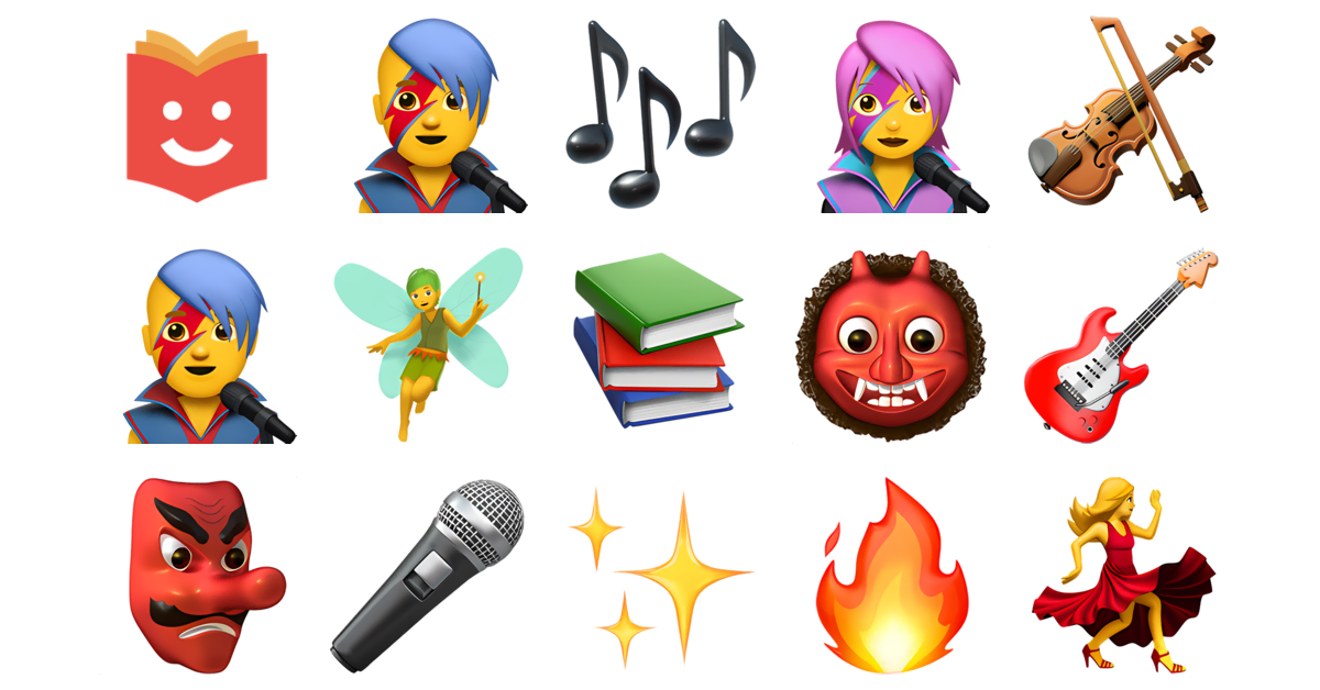 👨‍🎤🎶👩‍🎤 Eurovision Emojis Collection — Copy & Paste!