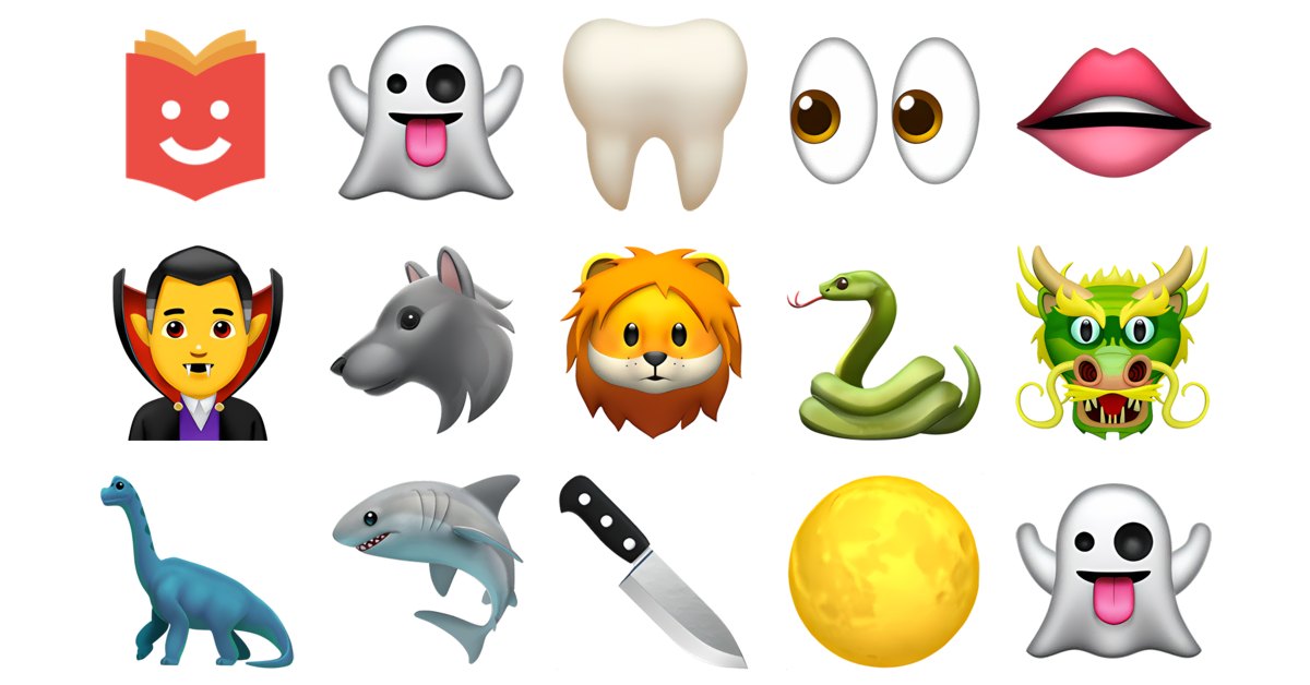 🐺🌕🔪 Fang Emojis Collection 👻🦷👀👄🧛‍♂️🐺🦁 — Copy & Paste!