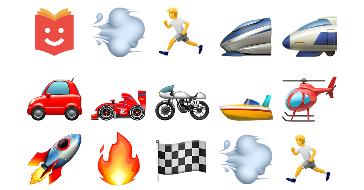 🏎️💨🔥 Fast Emojis Collection 💨🏃🚄🚅🚗🏎️🏍️ — Copy & Paste!