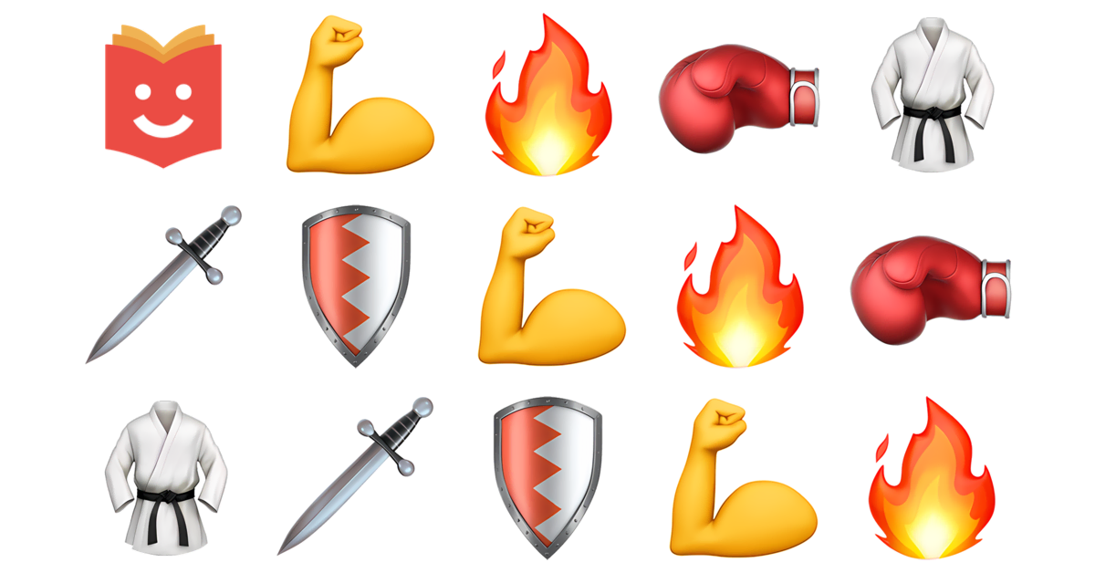 🥊💪🔥 Fighter Emojis Collection 💪🔥🥊🥋🗡️🛡️ — Copy & Paste!