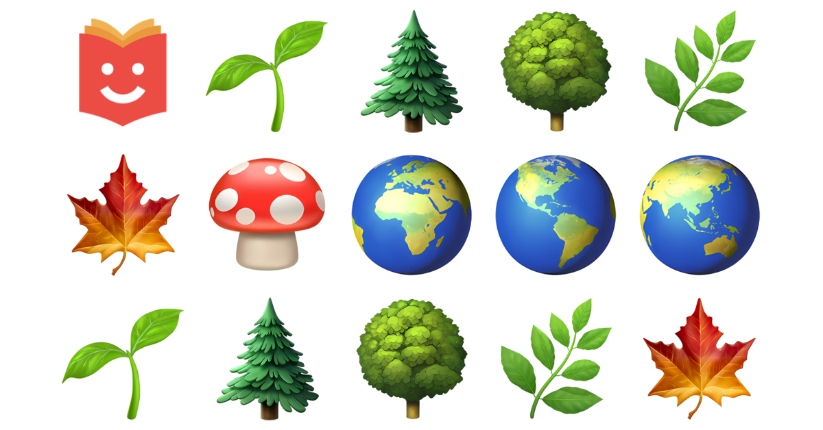 🍄🌿🍁 Fungus Emojis Collection 🌱🌲🌳🌿🍁🍄🌍 — Copy & Paste!