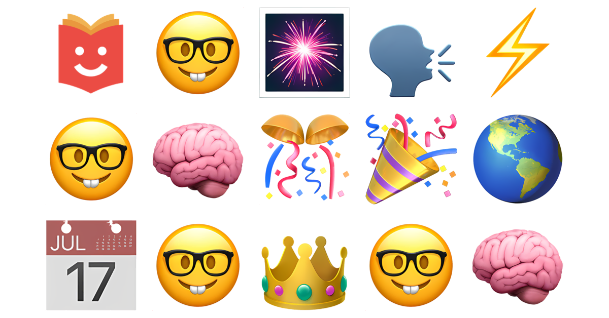 🤓 Dia do Orgulho Geek A Coleção De Emoji — Copiar e Colar
