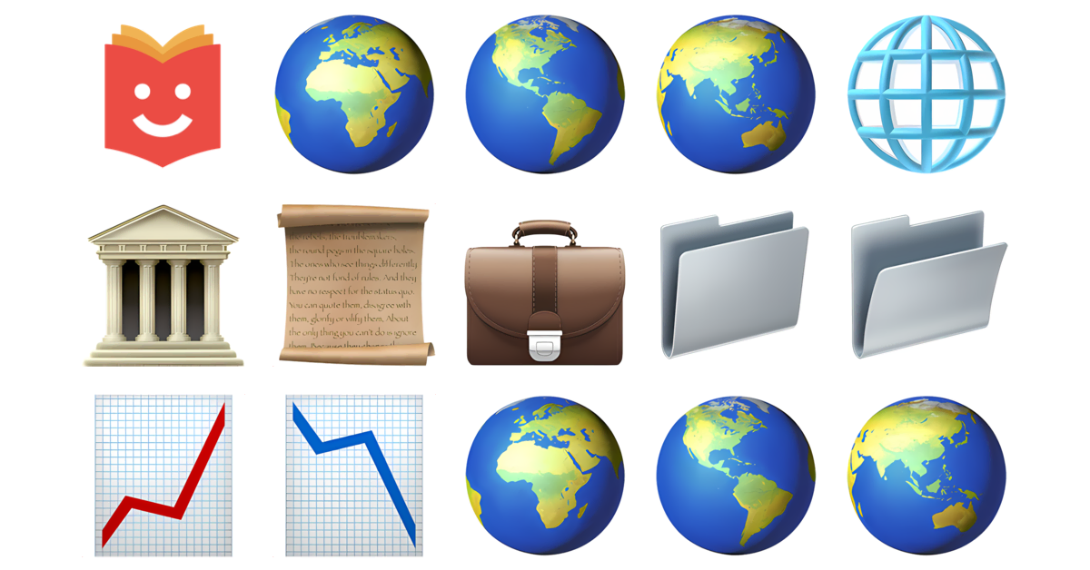 🏛️💼📜 Government Emojis Collection 🌍🌎🌏🌐🏛️📜💼 — Copy & Paste!