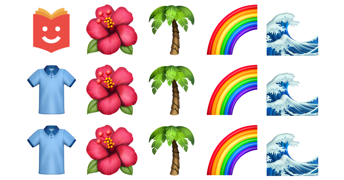🌺🌴👕 Hawaiian Shirt Emojis Collection 🌺🌴🌈🌊👕 — Copy & Paste!