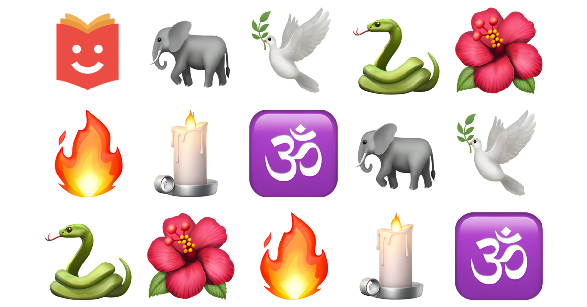 🕉️🐘🔥 Hindu Emojis Collection 🐘🕊️🐍🌺🔥🕯️🕉️ — Copy & Paste!