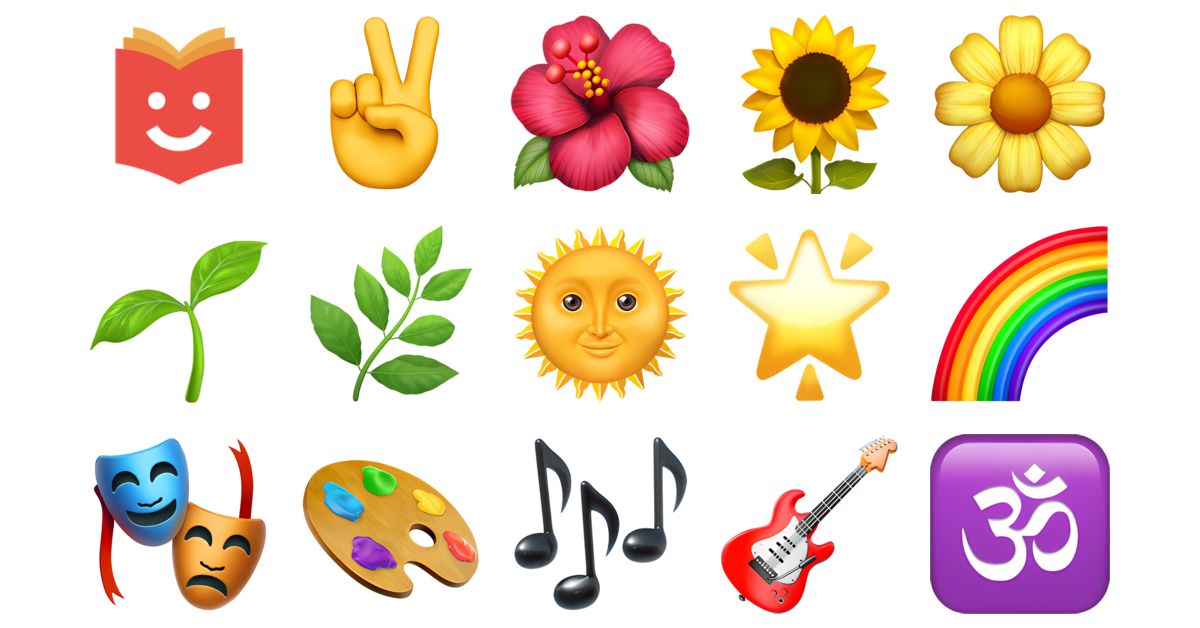 🌻🌈 ️ Hippy Emojis Collection ️🌺🌻🌼🌱🌿🌞 — Copy & Paste!