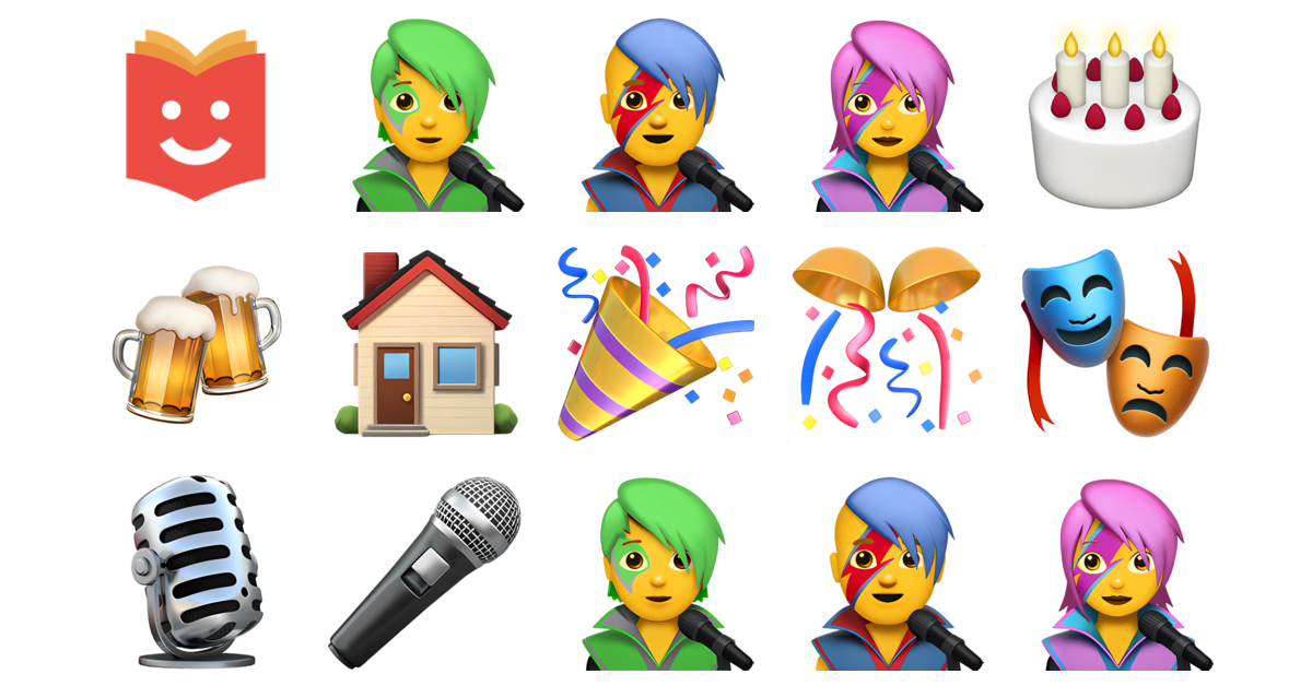 🎉🎤🍻 Host Emojis Collection 🧑‍🎤👨‍🎤👩‍🎤🎂🍻🏠🎉 — Copy & Paste!