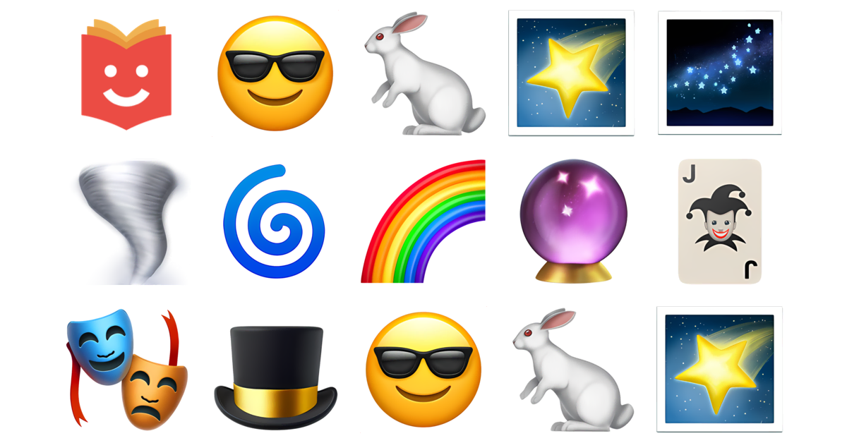 🎭🔮🌌 Illusion Emojis Collection 😎🐇🌠🌌🌪️🌀🌈 — Copy & Paste!