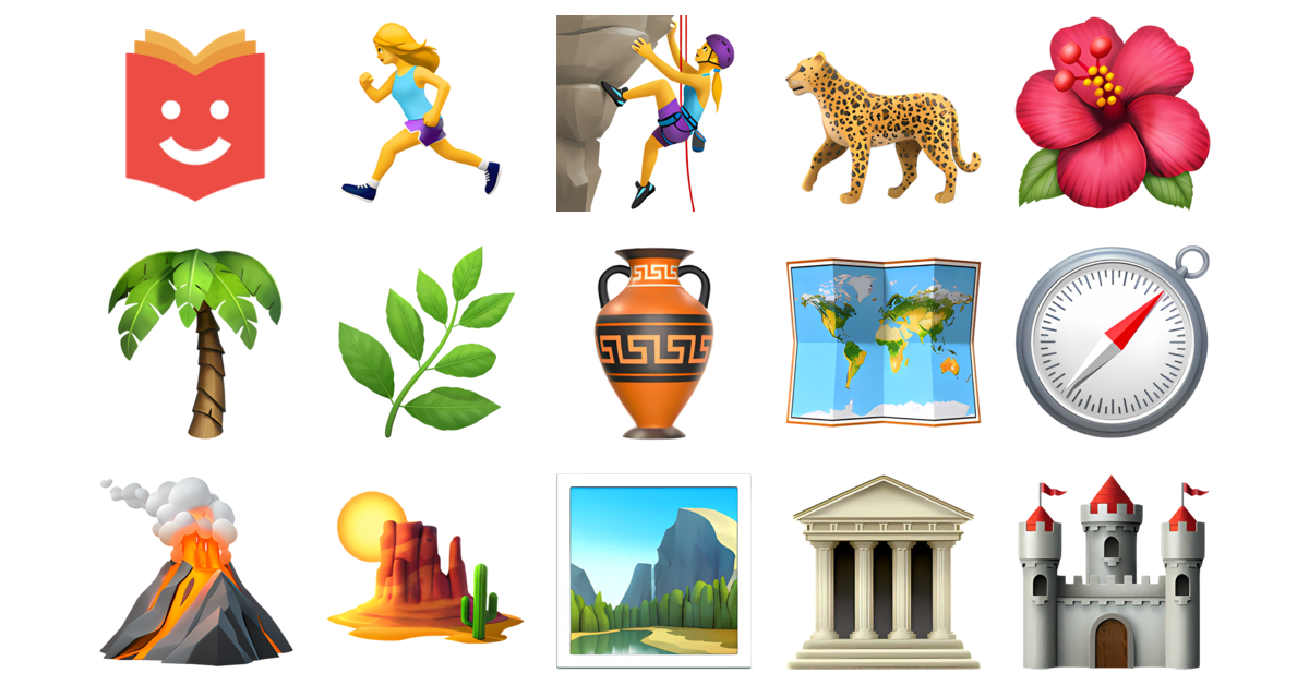 🔍💪🏻🌴 Lara Croft Emojis Collection 🏃‍♀️🧗‍♀️🐆🌺🌴🌿🏺 — Copy & Paste!