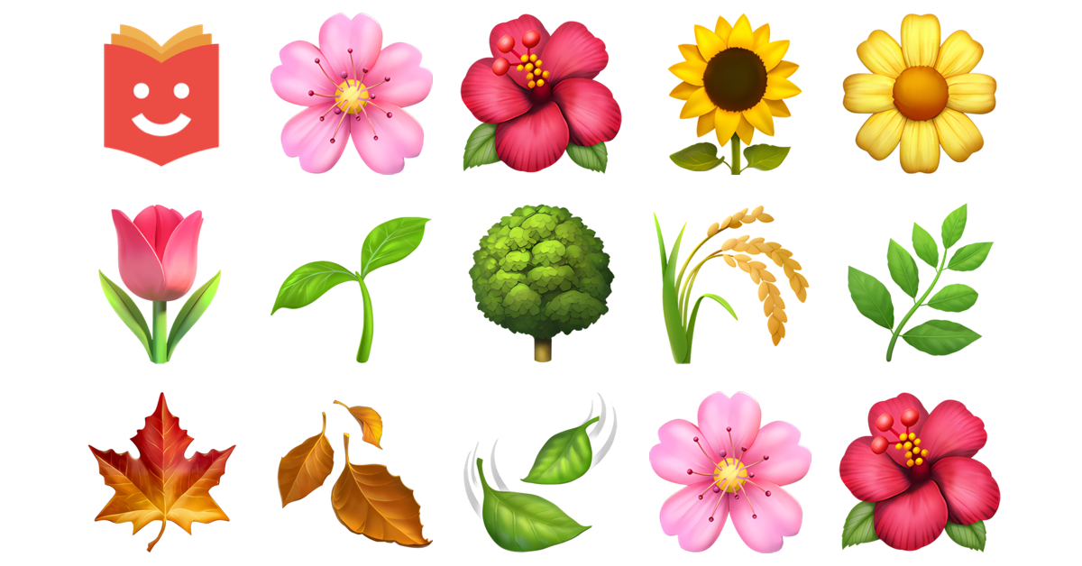 🌸🌿🌼 Magnolia Emojis Collection 🌸🌺🌻🌼🌷🌱🌳 — Copy & Paste!