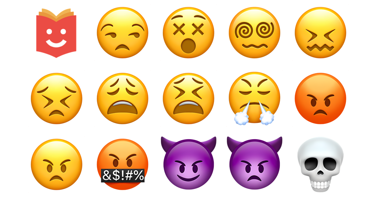 😡👿😈 Mean Emojis Collection 😒😵😵‍💫😖😣😩😫 — Copy & Paste!