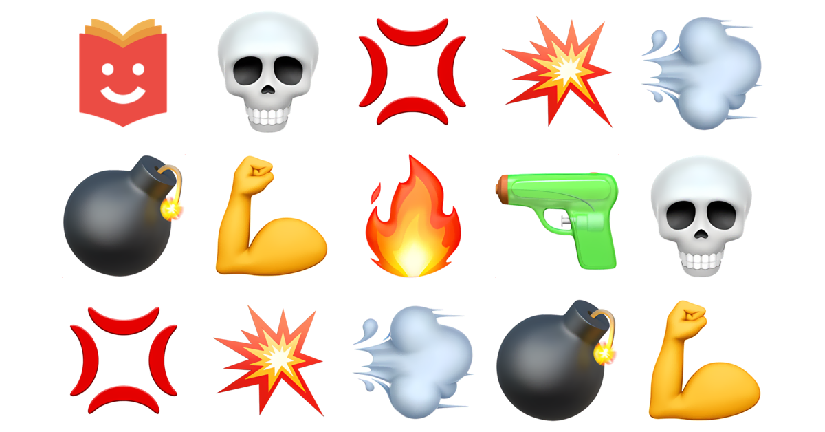 💥🔫💨 Minigun Emojis Collection 💀💢💥💨💣💪🔥 — Copy & Paste!