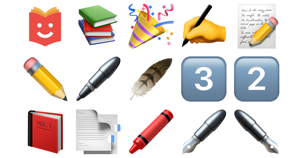 🖊 Journée nationale de l’écriture manuscrite Collection Emoji — Copier ...