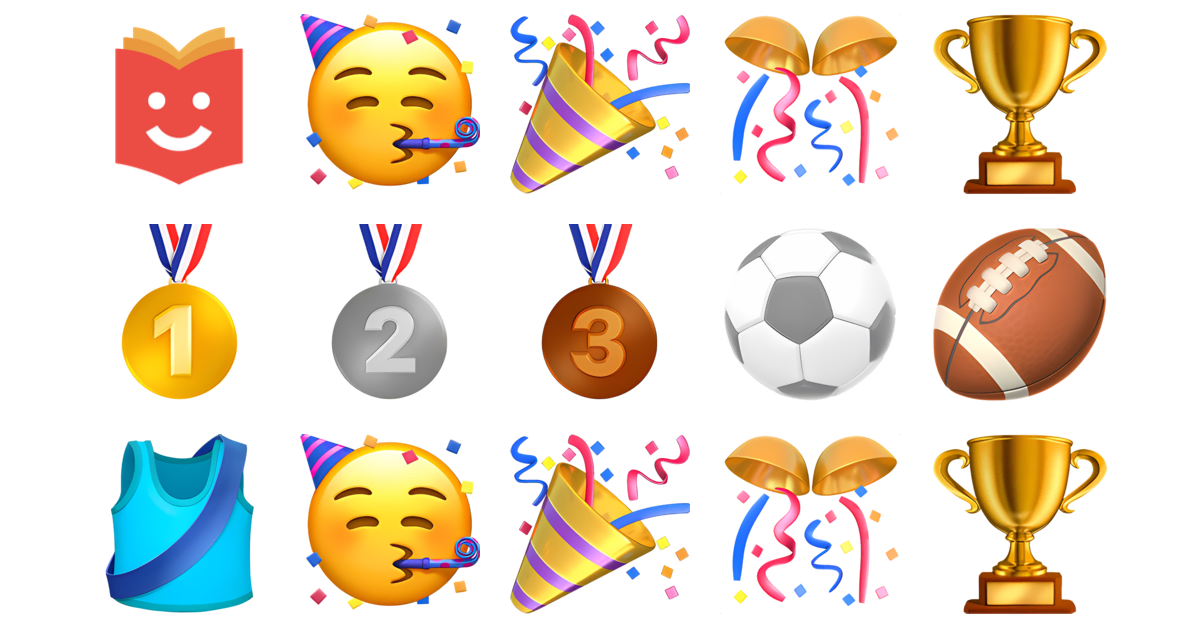 🏈💪🏆 NFL Emojis Collection 🥳🎉🎊🏆🥇🥈🥉 — Copy & Paste!