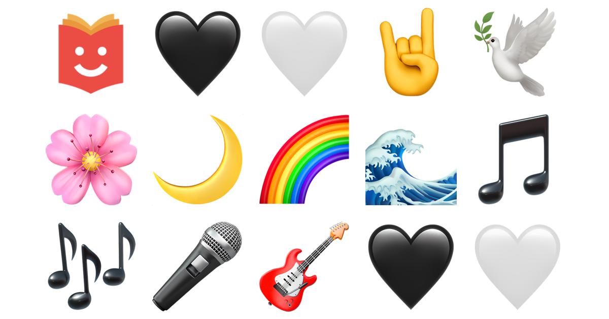 🎸🔥😔 Nirvana Emojis Collection 🖤🤍🤘🕊️🌸🌙🌈 — Copy & Paste!