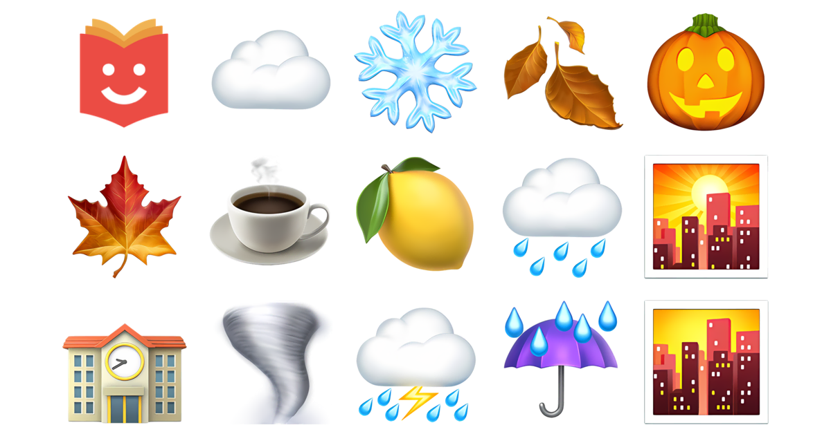 🍁 October Emojis — Copy & Paste!