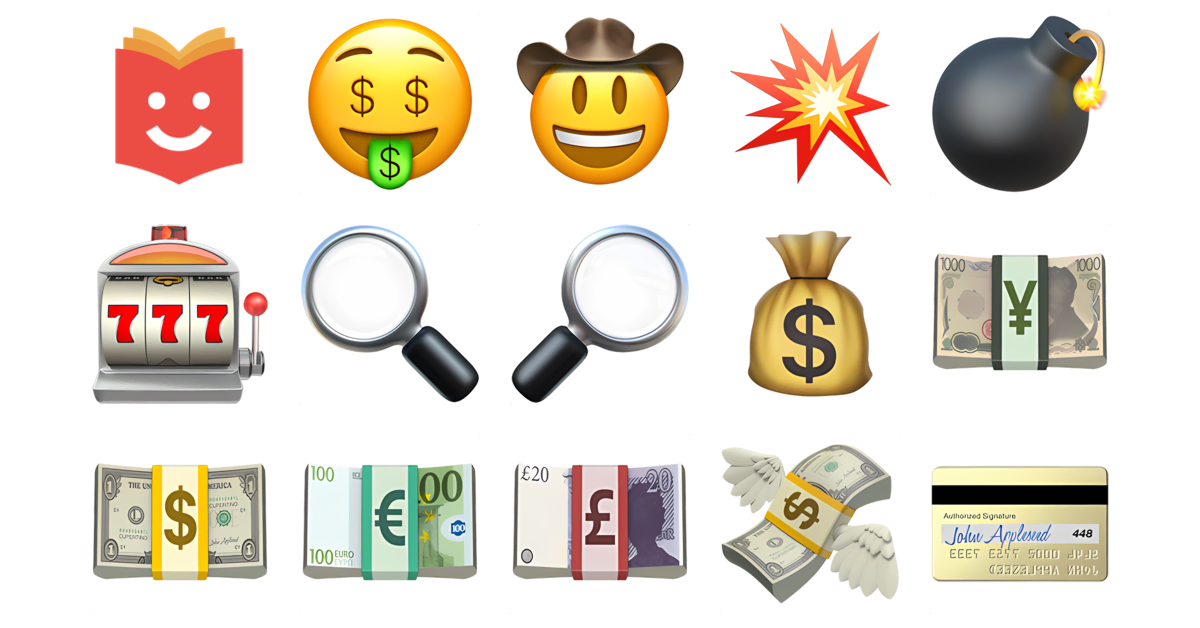 🔫💰🏴‍☠️ Outlaw Emojis Collection 🤑🤠💥💣🎰🔍🔎 — Copy & Paste!