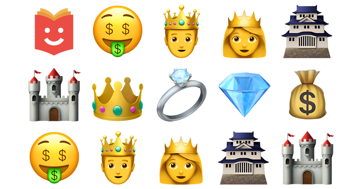 🏰💎👑 Palace Emojis Collection 🤑🤴👸🏯🏰👑💍 — Copy & Paste!