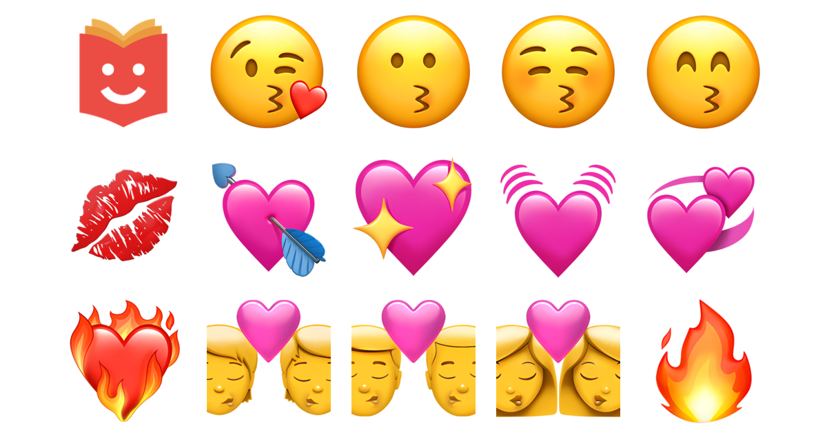 💕🔥💋 Passion Emojis Collection 😘😗😚😙💋💘💖 — Copy & Paste!
