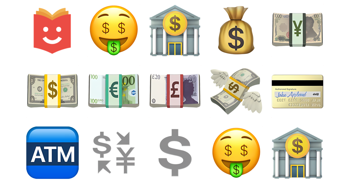 💰💳💸 Payment Emojis Collection 🤑🏦💰💴💵💶💷 — Copy & Paste!