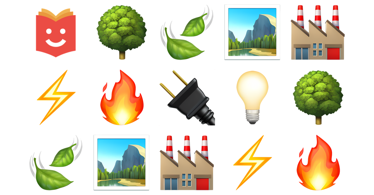 💡🔥⚡️ Power plant Emojis Collection 🌳🍃🏞️🏭⚡🔥🔌 — Copy & Paste!