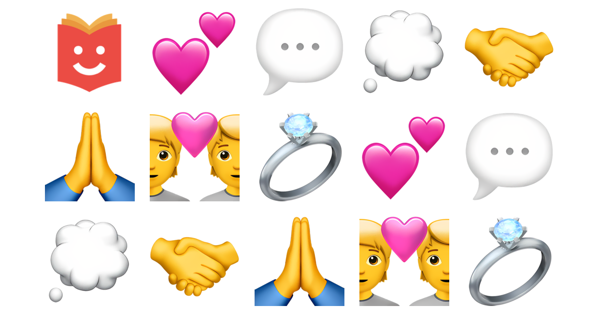💍💒🤝 Promise Emojis Collection 💕💬💭🤝🙏💑💍 — Copy & Paste!