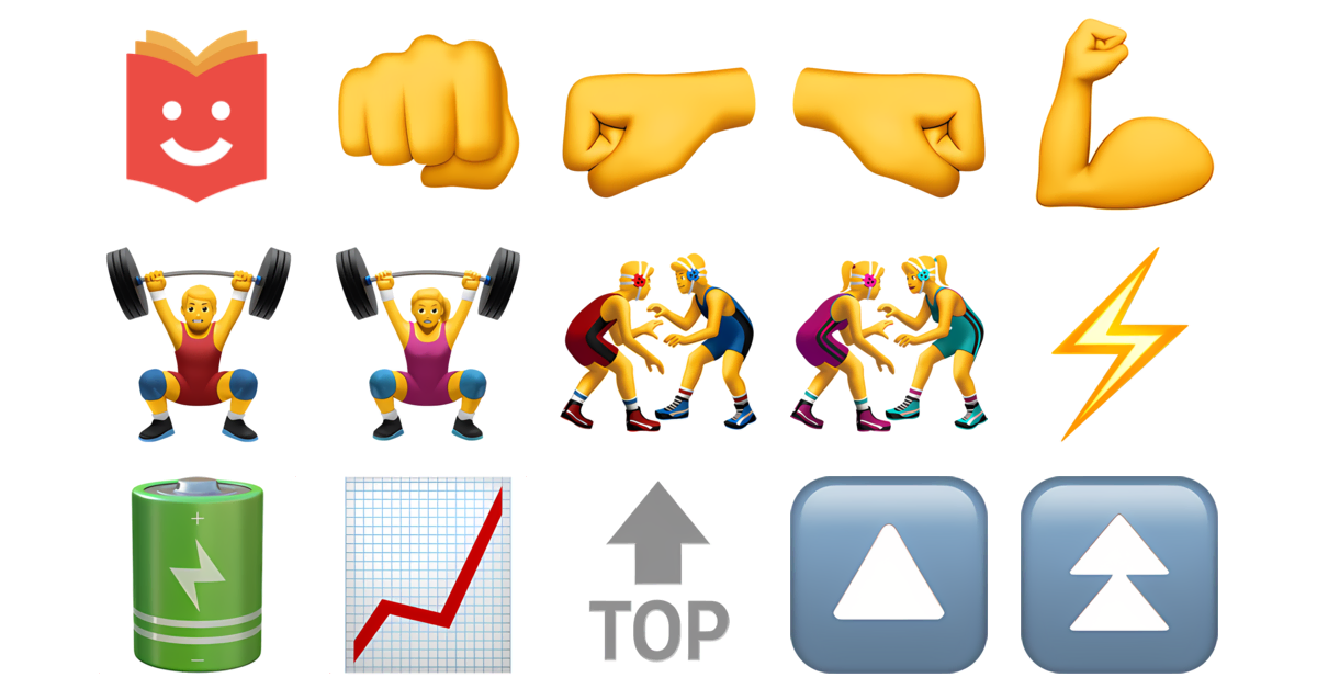 👊🏼💪🏼🏋🏼‍♀️ Push Emojis Collection 👊🤛🤜💪🏋️‍♂️🏋️‍♀️🤼‍♂️ — Copy & Paste!
