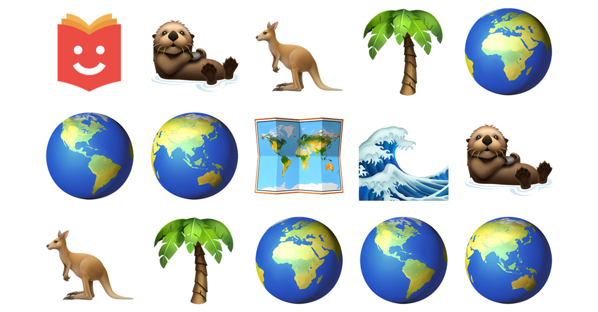 🦘🌴🦦 Quokka Emojis Collection 🦦🦘🌴🌍🌎🌏🗺️ — Copy & Paste!