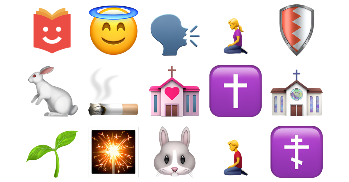 😇 Saint Emojis 🙏👐😀 — Copy & Paste!