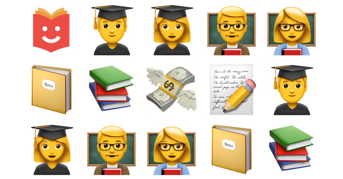 📚🎓🧑‍🎓 Scholar Emojis Collection 👨‍🎓👩‍🎓👨‍🏫👩‍🏫📔📚💸 — Copy & Paste!