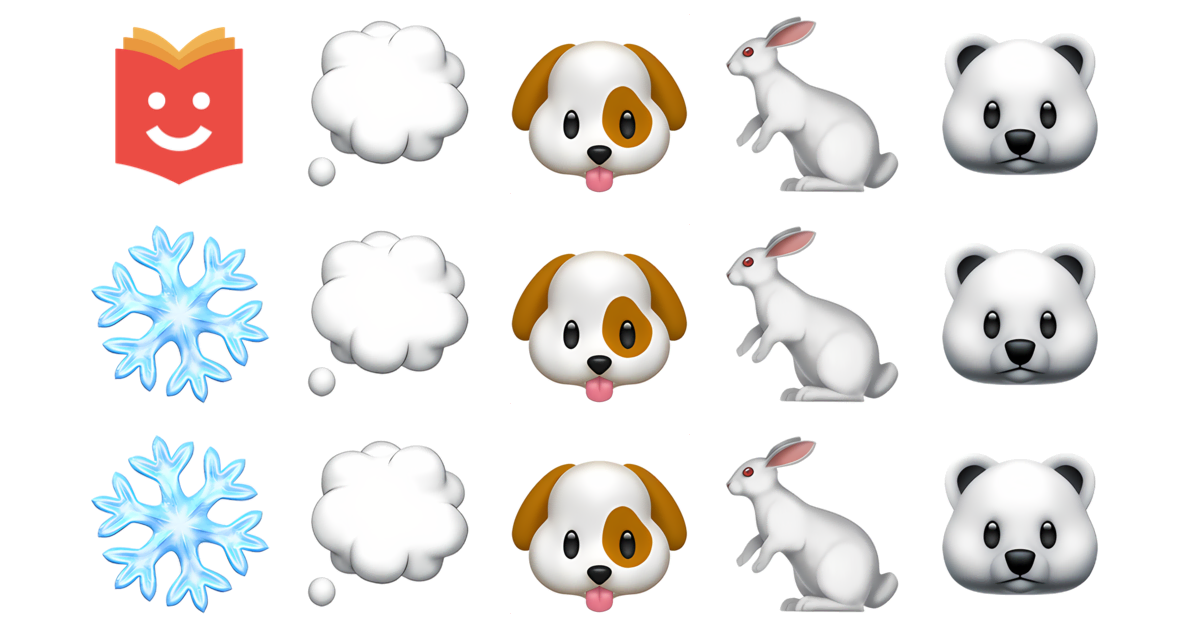 ️🐇💭 Snowball Emojis Collection 💭🐶🐇🐻‍ ️ ️ — Copy & Paste!