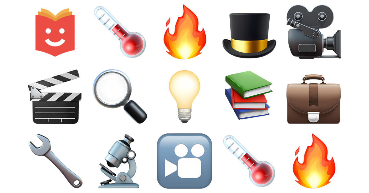 🔍🔧🎩 Steampunk Emojis Collection 🌡️🔥🎩🎥🎬🔍💡 — Copy & Paste!